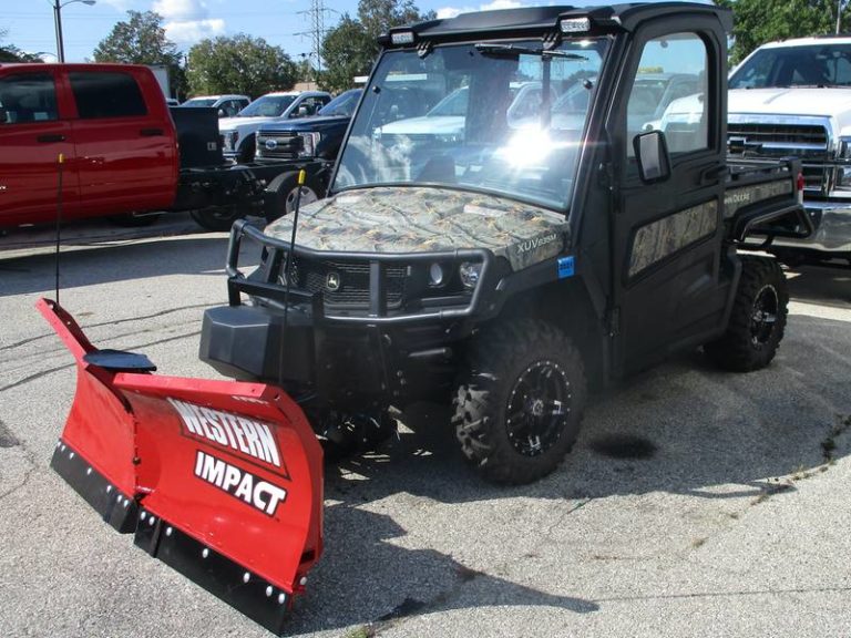 utv with western plow - Badger Truck Equipment